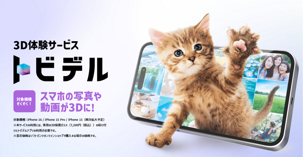 3D体験サービス「トビデル」、スマホの写真や動画が3Dに！ | MetaStep